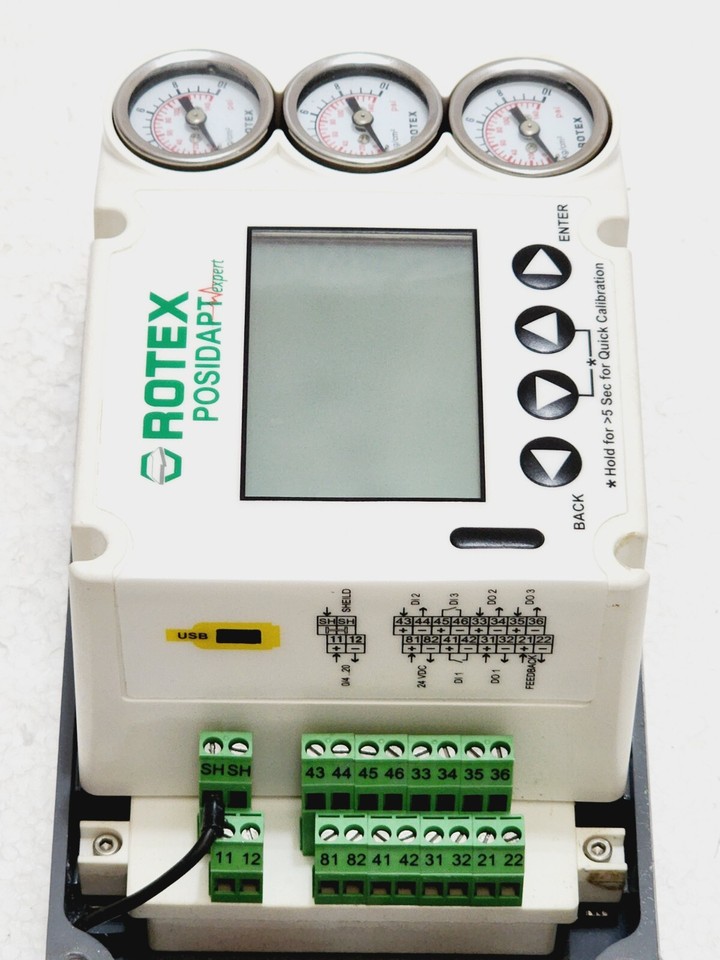 ROTEX POSIDAPT EXPERT SMART POSITIONER RTX 7 SERIES RTX-7-1-1-2R-H-P-4R #4 | eBay