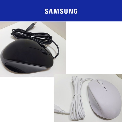 SAMSUNG Wired Mouse AA-MW1D5WB Black AA-MW1D5WBW White High Speed ...