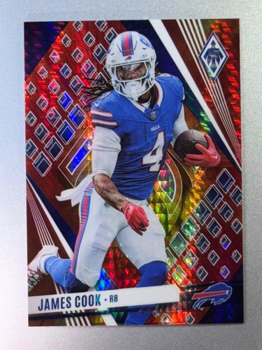 James Cook FIRE BURST /340 - 2023 Panini Phoenix Fire Burst #43 | eBay