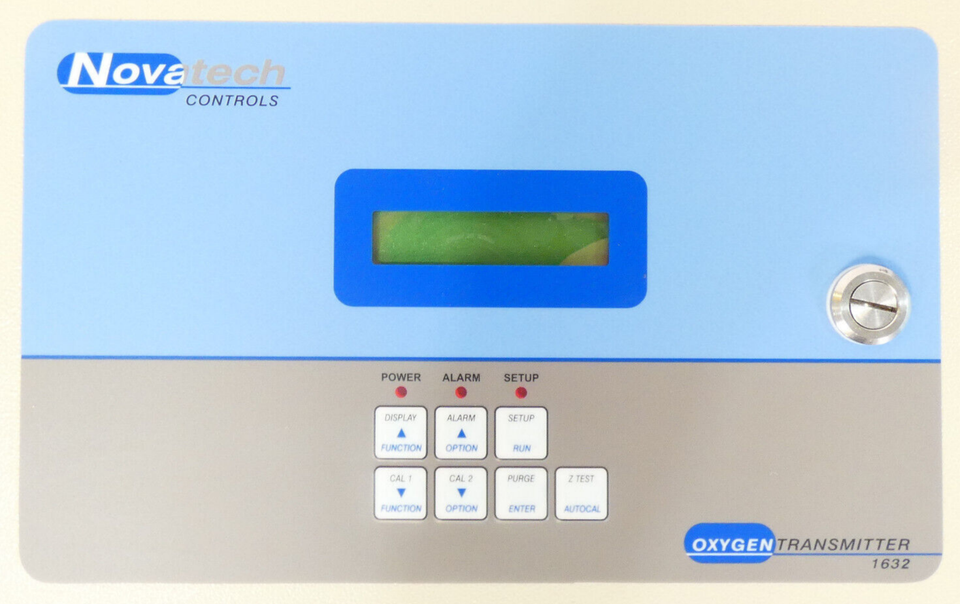 Novatech CONTROLS OXYGEN Transmitter Typ 1632 | 120/230V | 50/60Hz ...