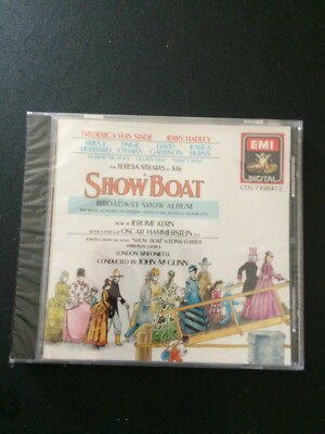 Show Boat CD Original Soundtrack 1989 Broadway Show NEW Free Shipping ...