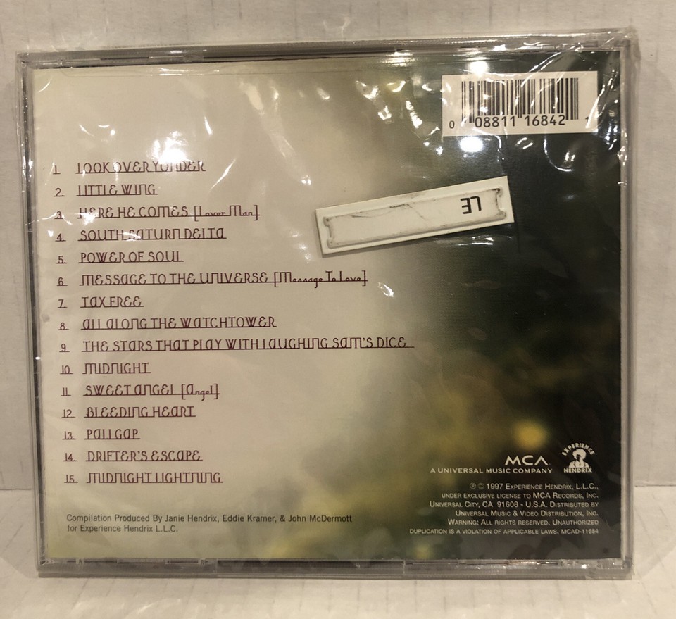 Jimi Hendrix - South Saturn Delta MCA MCAD-11684 | eBay