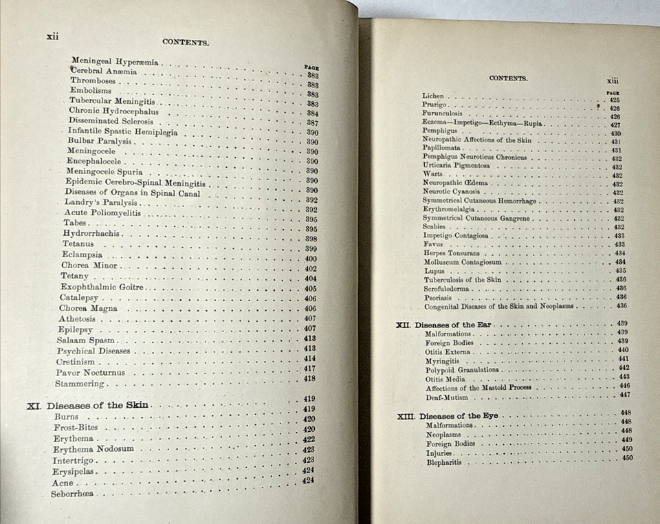 Therapeutics Infancy and Childhood Pediatrics Jacobi 1896 Antique ...