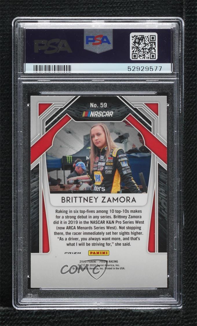 2020 Panini Prizm - Silver Prizm #59 Brittney Zamora (RC) for sale ...