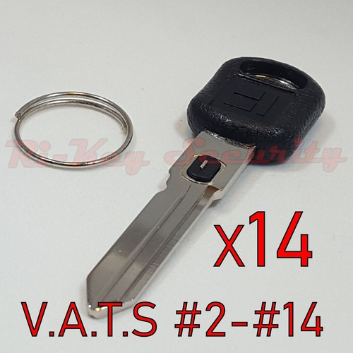 14x New Ignition VATS Keys B82 P2-P14 All V.A.T System Resistor Key ...
