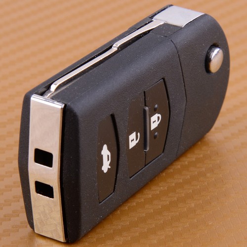 3Buttons Folding Flip Remote Key Case Fob Shell Cover pour MAZDA 3 5 6 ...