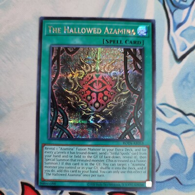 Yugioh Asian English The Hallowed Azamina ROTA-AE053 SE | eBay