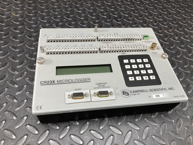 Campbell Scientific CR23X Micrologger 1664k Bytes Memory for sale ...