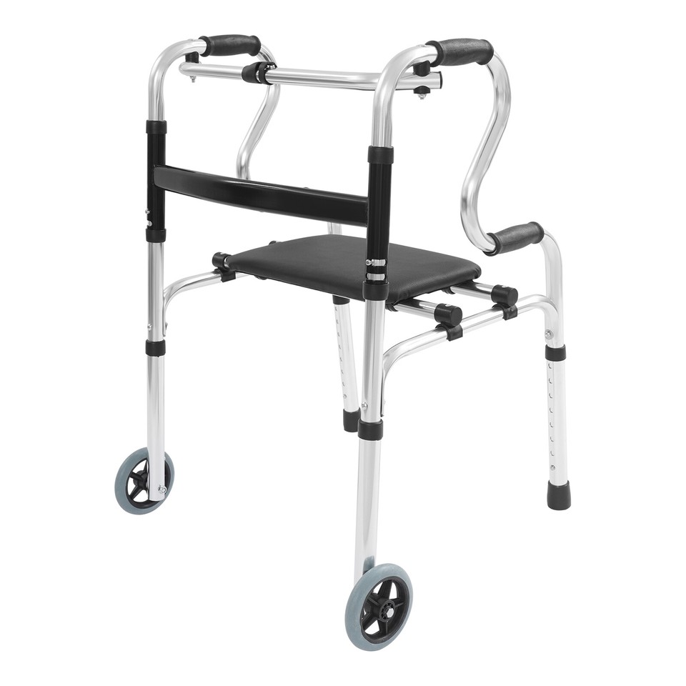 Walker Foldable Walker Seniors Foldable Stand Up Walker Adjustable 220. ...