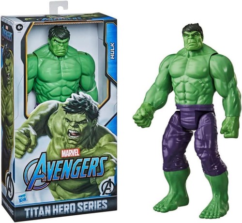 Hulk Avengers Marvel 12 Inch Titan Hero Series Blast Gear Deluxe Action ...