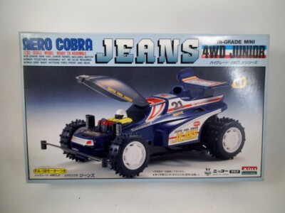 Vintage ARII Japan 1/32 Mini 4WD Aero Cobra Jeans Jr. Nikko Tamiya ...