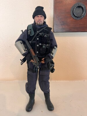 1/6 1:6 12" SCALE CUSTOM figure gi joe OOAK mercenary wraith sas cobra ...