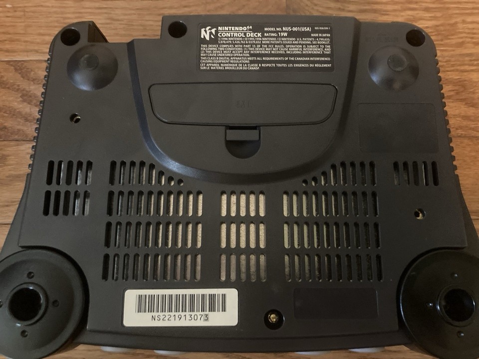 Nintendo 64 Console N64 - NUS-001 - AS-IS audio issue - makes a buzzing ...