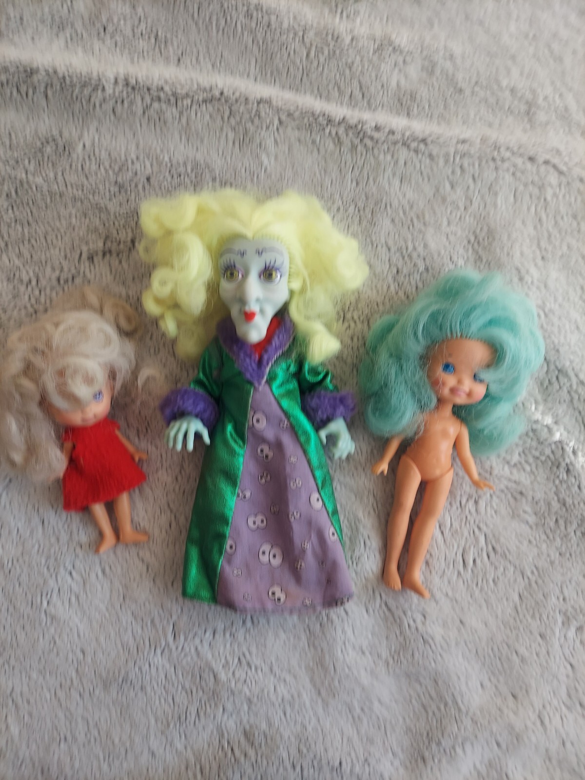 VINTAGE 1980s Hasbro MOON DREAMERS Dolls LOT 3 Dolls Scowlene Whimzee ...