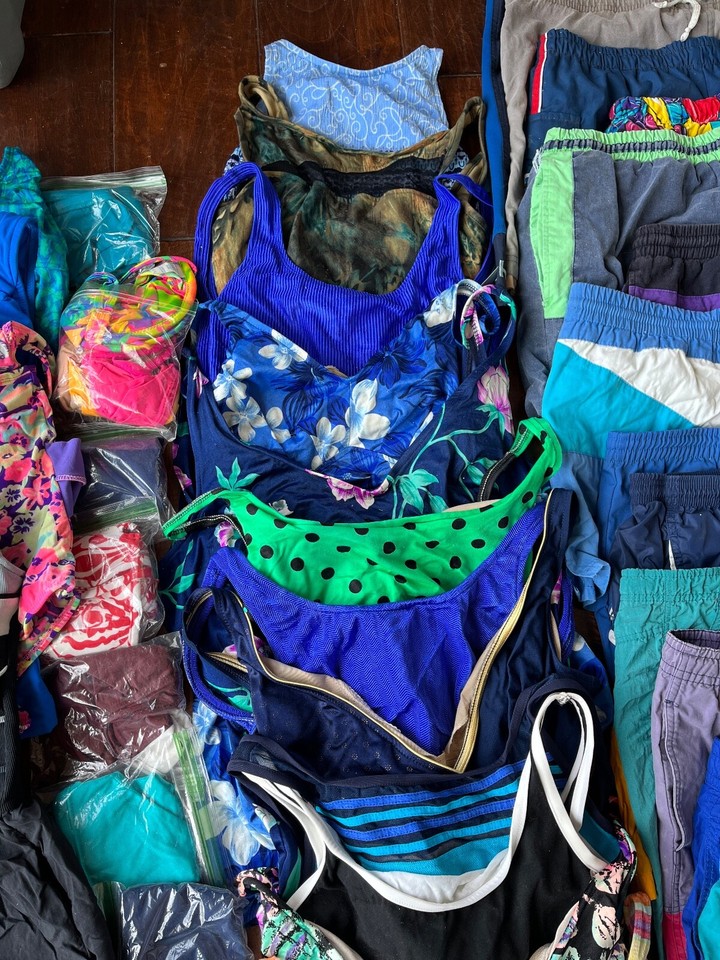 Lot of 45 VTG Bathingsuits Men s Women s Bikini Speedo Jantzen 70s 80s ...