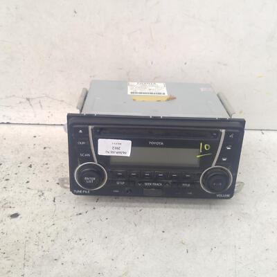 TOYOTA HILUX STEREO/HEAD UNIT SINGLE DISC CD PLAYER (P/N ON FACE 22840 ...