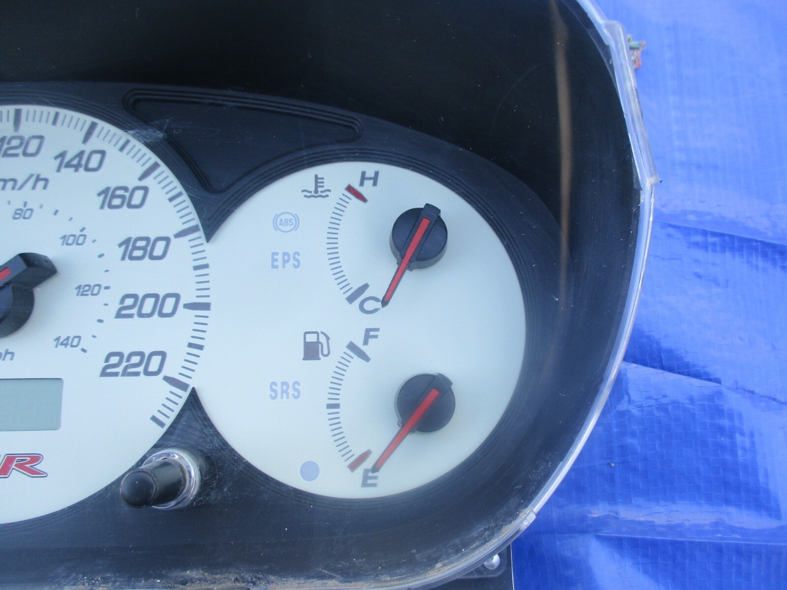 02-04 Honda Civic EP3 SIR instrument gauge cluster OEM speedo KMH 78100 ...