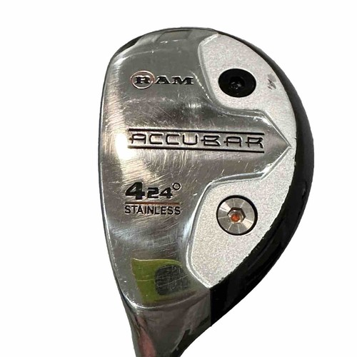 LEFTY Ram Accubar 24° 4 Wood Ram Accubar Graphite Shaft 39” Left Hand ...