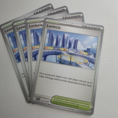 4x Levincia 150/159 - Journey Together - Pokemon TCG - Playset | eBay