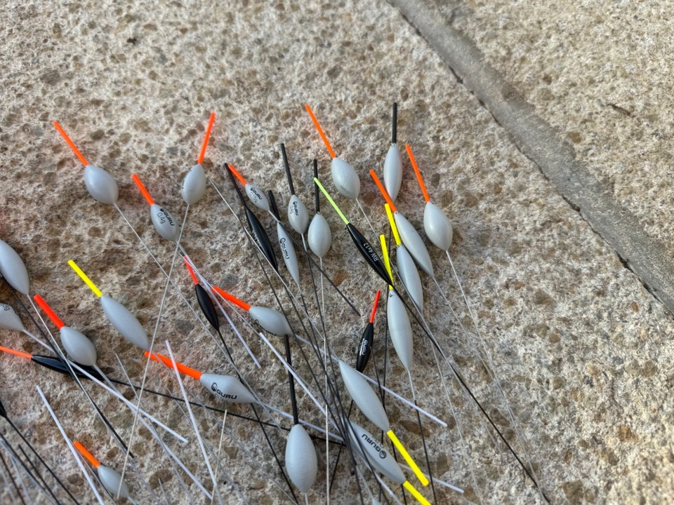 Guru Pole Float Job Lot Bagger Bobbie Pinger Diamond Margin etc... | eBay UK