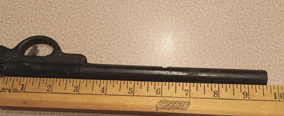 Antique 1916 patent Wyandotte TOY Cork Pop Gun Single Barrel NO RESERVE ...