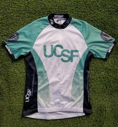 UCSD Urology Half ZIP BIKE JERSEY Cycling Size 2XL Women's Verge Sports ...
