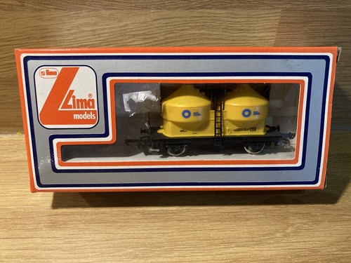 OO Gauge Lima 302805 Silo Wagon - Blue Circle Cement - Boxed | eBay