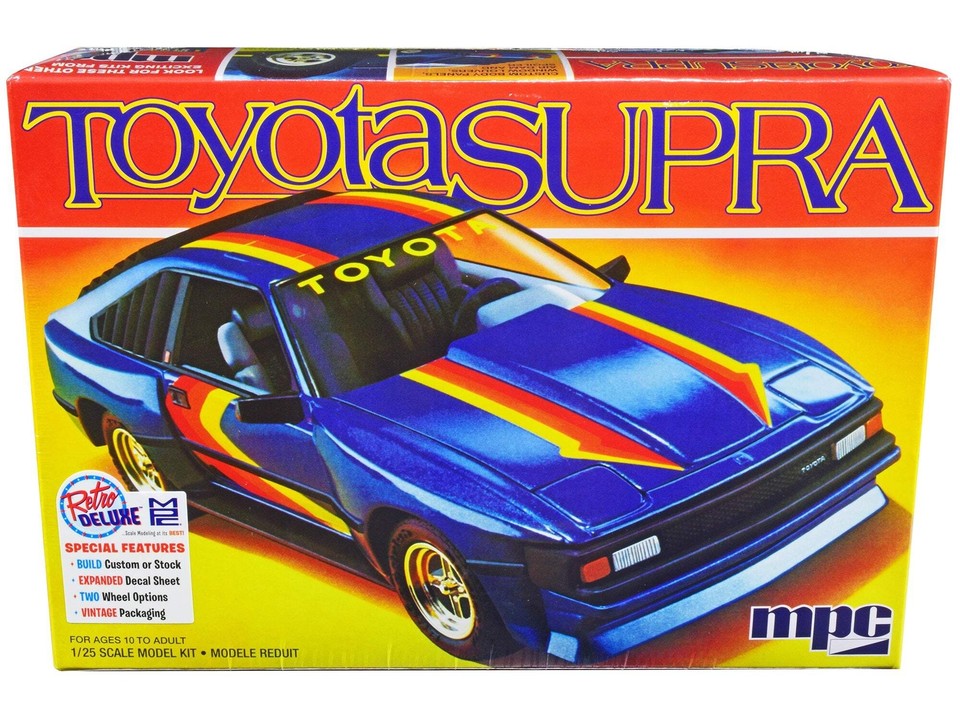 Skill 2 Model Kit 1983 Toyota Celica Supra 1/25 Scale Model Car by MPC | eBay