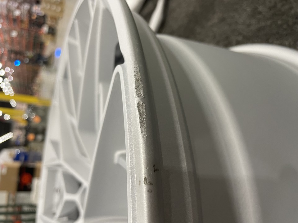 Blemished Single 20x10 Silver Wheel HRE FlowForm FF10 5x4.5 40 | eBay