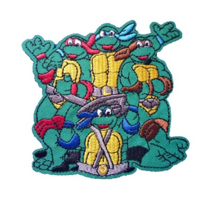 Teenage Mutant Ninja Turtles Iron On Patch - TMNT Sew on transfer ...
