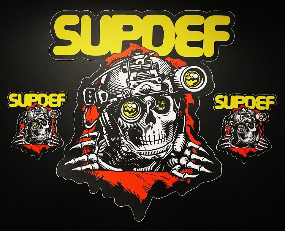 SUPERIOR DEFENSE XL RAMP STICKER POWELL PERALTA RIPPER SUPDEF HOUSE ...