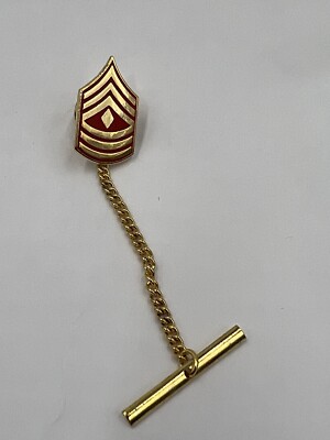 New In Box 3/8" USMC Marine Corps First Sergeant E8 Tie Tack | eBay