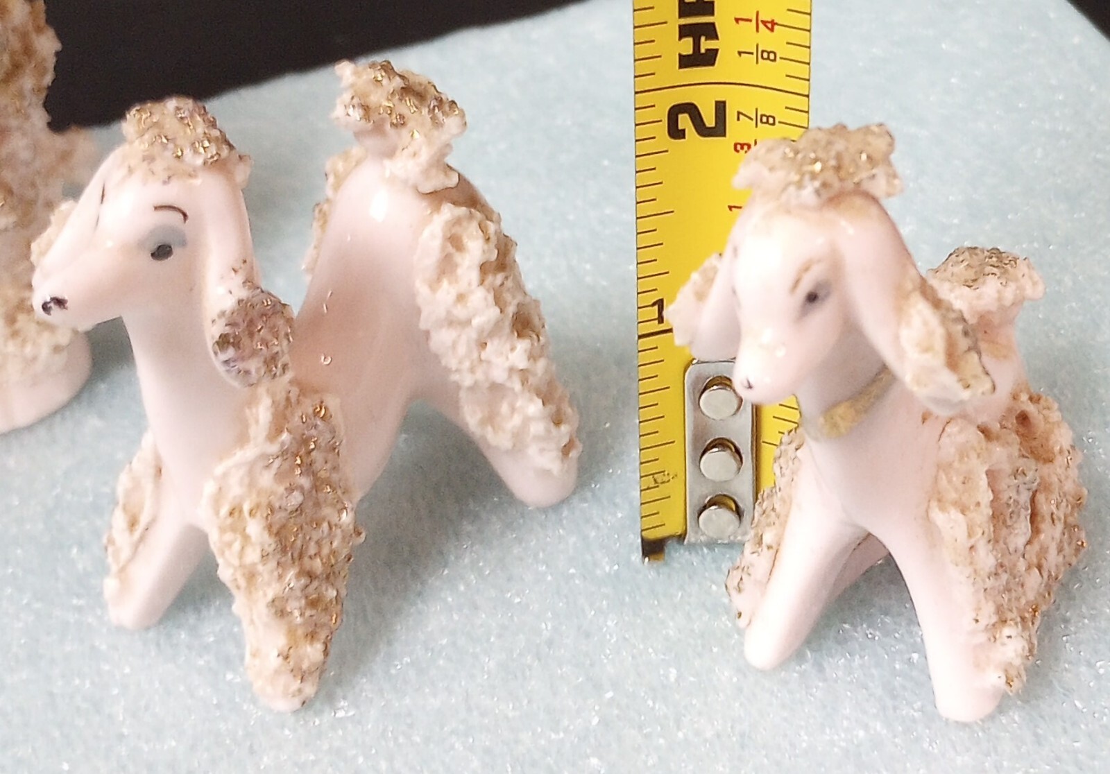 Set of 3 Vintage Spaghetti Poodles (mom & 2 pups) | eBay