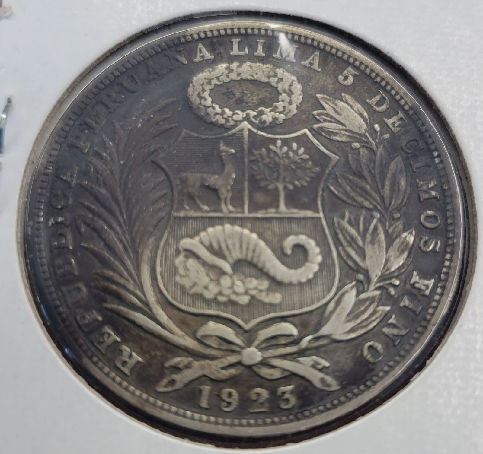 Lot Of 11 World Silver &Copper Coins. 1923. Peru Un Sol Silver. Best Of ...