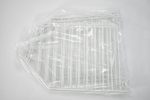Lot of 10 Vulcan Wire Shelving OEB Open End Basket 12" White 1009666 ...