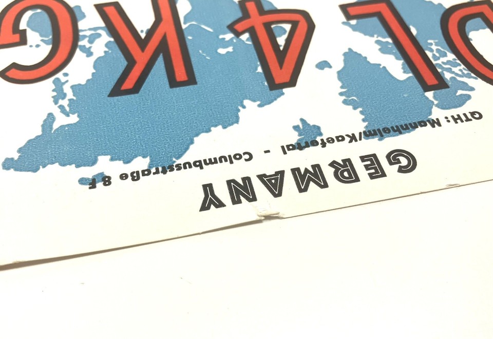 QSL Card CB HAM Radio PostCard 1957 Costa del Sol Spain España EA7HN ...