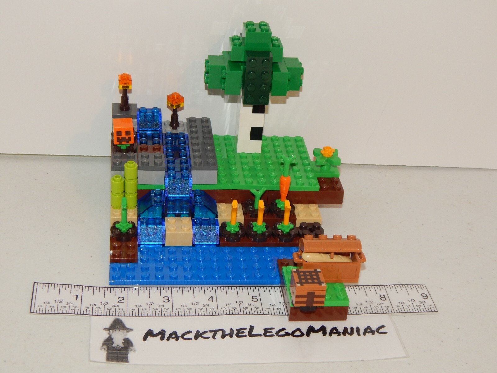 Lego Minecraft The Farm Left Section Land Part Only Assorted Pieces ...