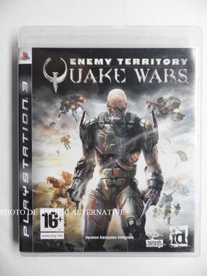 jeu ENEMY TERRITORY QUAKE WARS sur PS3 playstation 3 en francais game ...