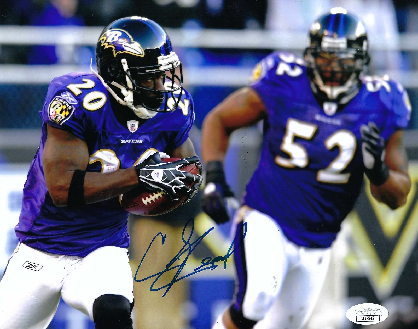 Autographed Ed Reed 8x10 Baltimore Ravens Photo with JSA COA | eBay