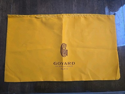 GOYARD Paris Dust Bag Authentic W 23x H 14 Inches. Storage Drawstring ...