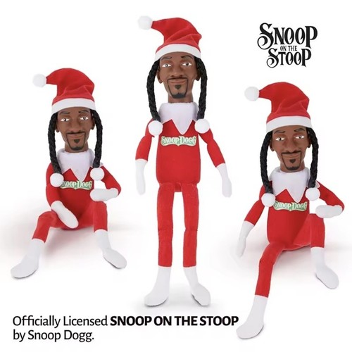 Snoop Dogg Snoop on a Stoop Christmas Holidays Elf Plush Toys Shelf ...
