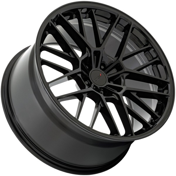 (Set of 4) TSW TW001 Daytona 20x9 5x4.5" +35mm Gloss Black Wheels Rims ...