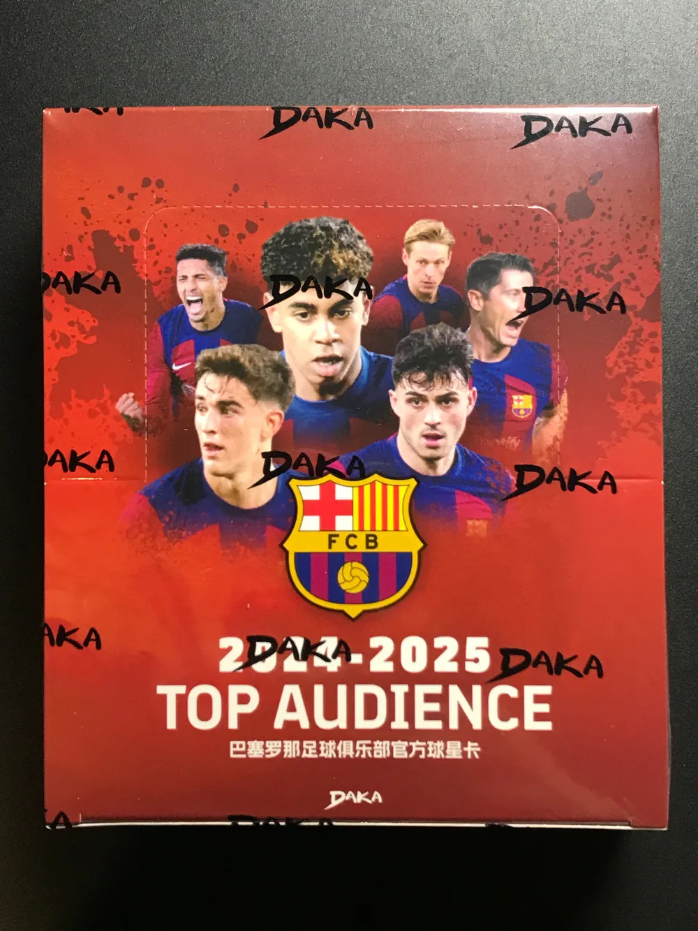 2024-25 DAKA FC Barcelona Top Audience Team Set Sealed Box In Stock ...