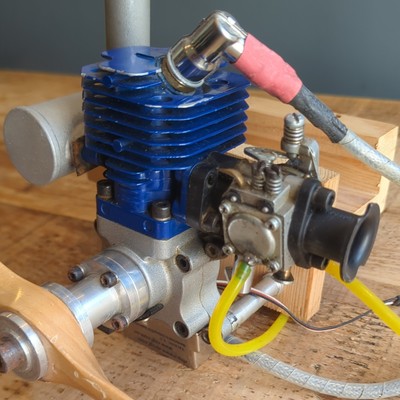 YW40-V2 40CC - 2 Stroke RC Plane Petrol Engine with Walbro Carb ...