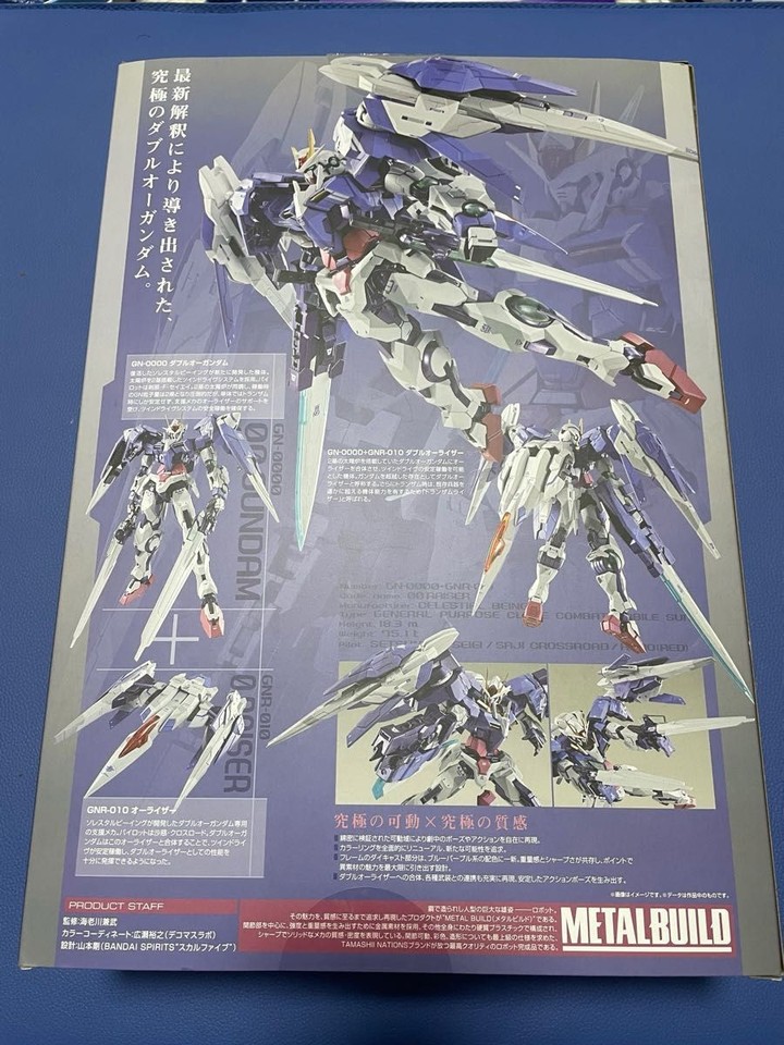 Metal Build Double 00 Raiser Designer's Blue Ver. W/O manual&Canopy for ...