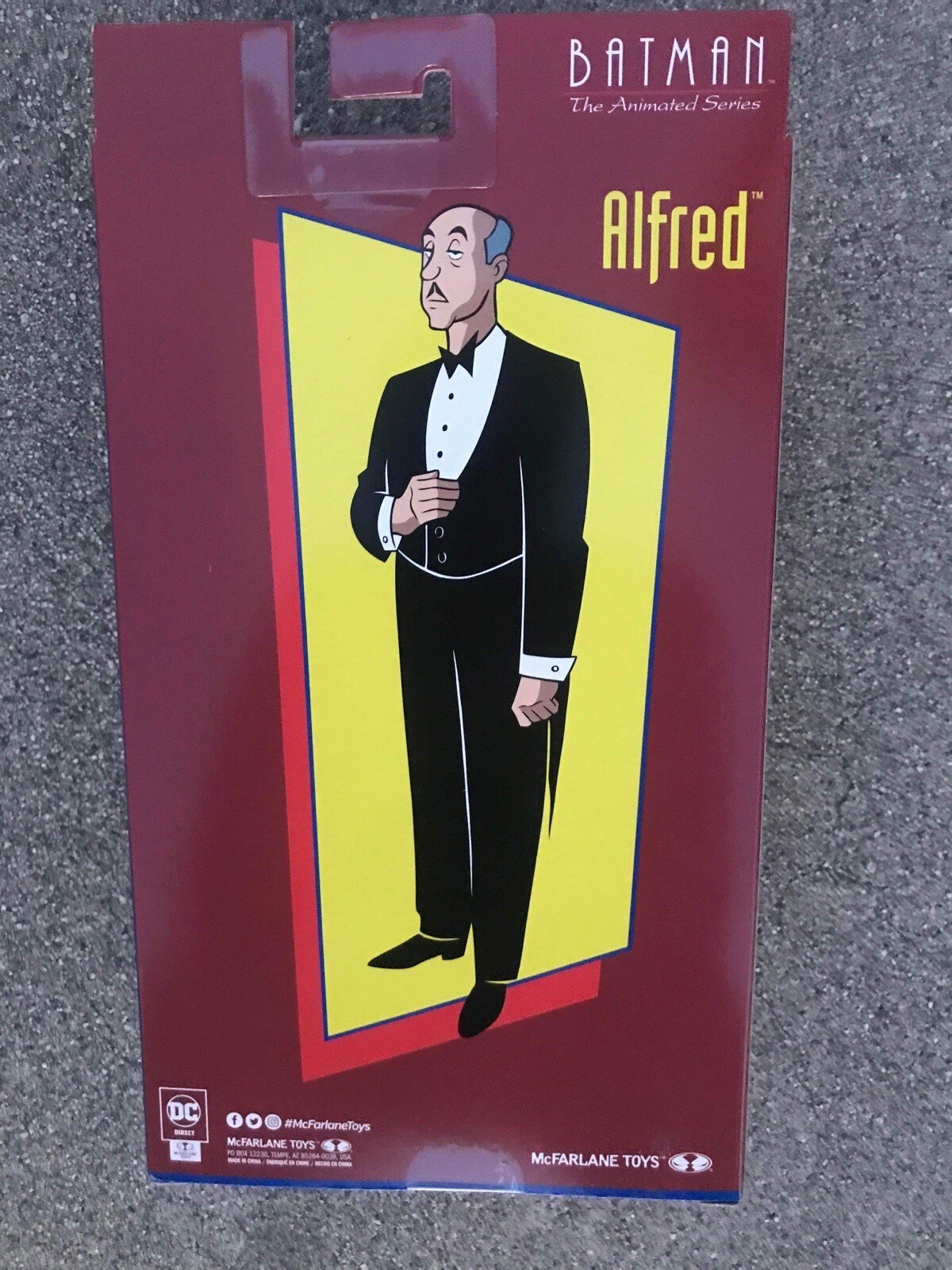 McFarlane Toys Batman The Animated Series Alfred Pennyworth 6in Action ...