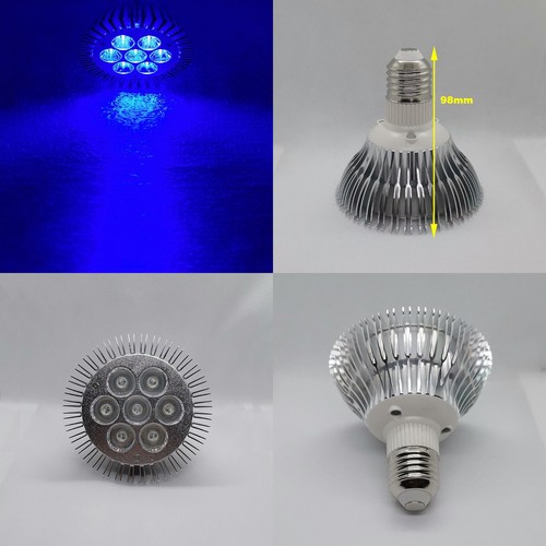 14W PAR30 Royal Blue 450nm~455nm LED Lamp Spot Light Bulb Plant Aquarium E27 E26 | eBay Australia