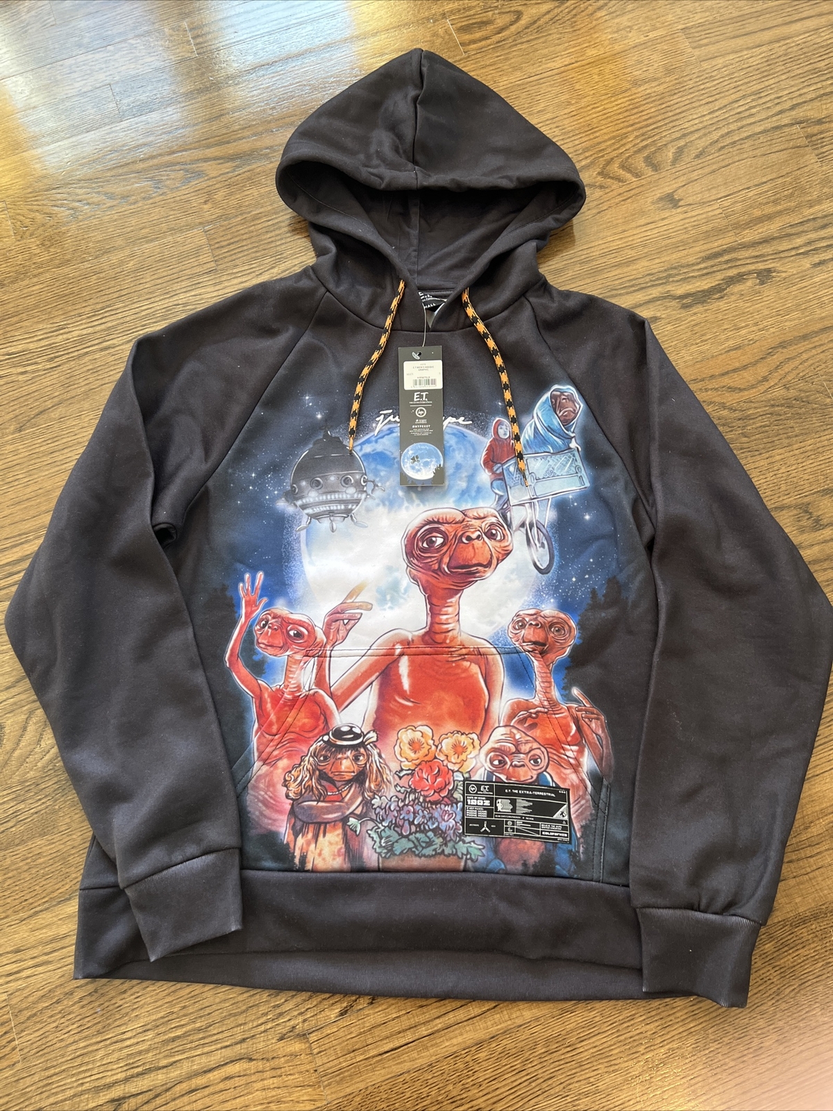 E.T. the Extra-Terrestrial x Hype Hoodie 40th Anniversary Limited ...