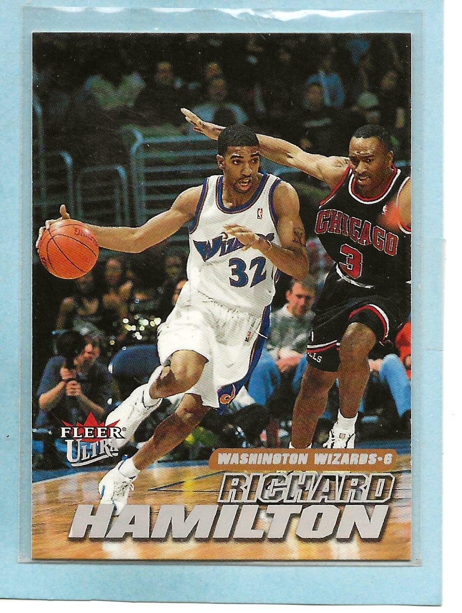 RICHARD HAMILTON - 2000-01 Fleer Ultra - #44 - Wizards - $1.00 Shipping ...