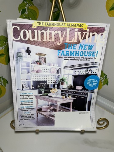 Country Living Magazine September 2019 The New Farmhouse The Farmhouse ...